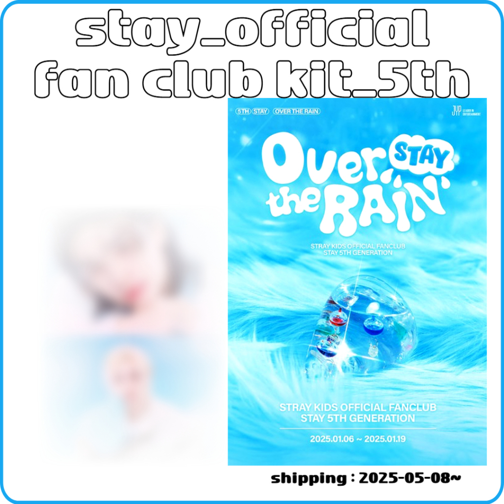 (STAY Fan club kit) Stray Kids _Official Fan club kit_5th_generation ...