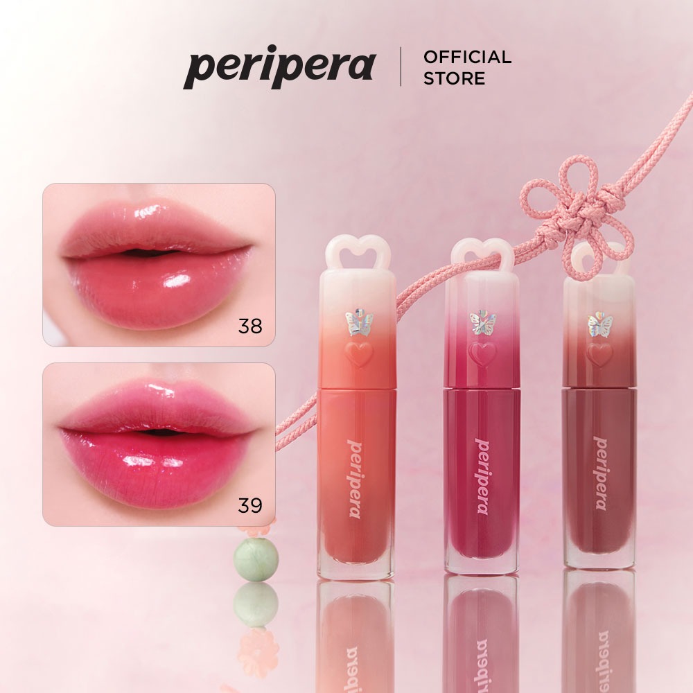 [PERIPERA - NEW COLOR] INK MOOD GLOWY TINT - 4G (Watery Lip Gloss ...