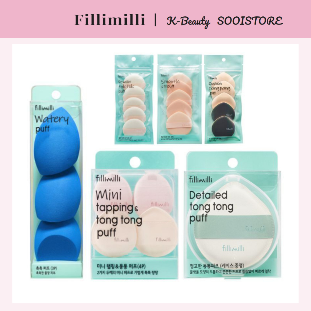 [Fillimilli] Makeup Puff & Sponge Series | Shopee Philippines