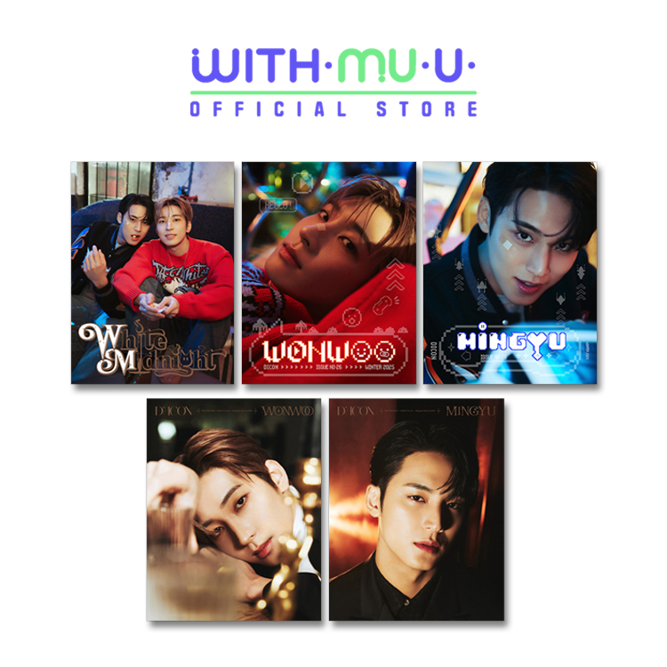 SEVENTEEN WONWOO,MINGYU - DICON ISSUE N°26 [ White Midnight ] | Shopee Philippines