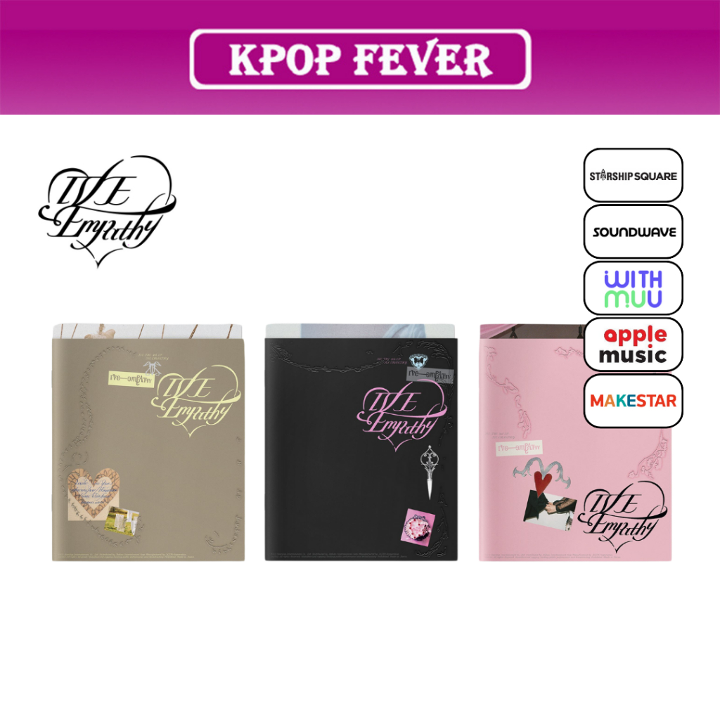 IVE - [ IVE EMPATHY ] 3rd EP ALBUM / PHOTOBOOK ver. + POB | Shopee Philippines