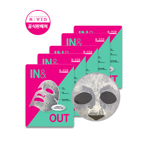Olive Young [B:VID] In & Out Facial Mask 25g * 5 Sheets | Shopee ...