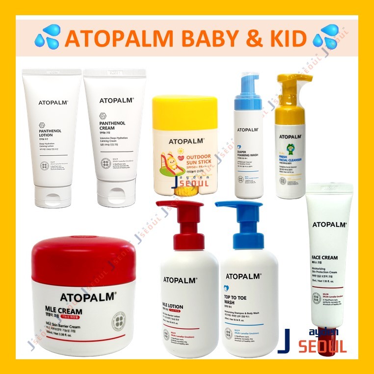 |From KOREA| ATOPALM Skincare for BABY & KID - MLE Panthenol Cream ...