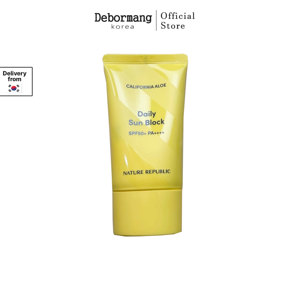 Nature Republic California Aloe Daily Sunblock SPF50+ PA++++ 57ml | Shopee Philippines