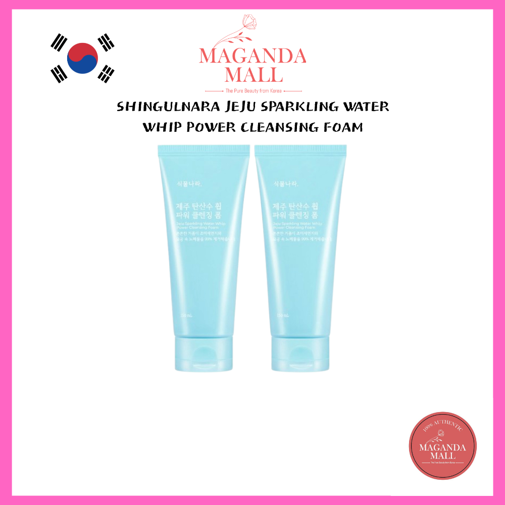 SHINGULNARA JEJU SPARKLING WATER WHIP POWER CLEANSING FOAM | Shopee ...