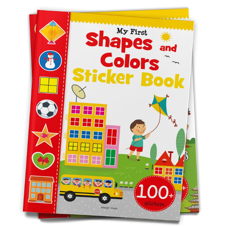 My First Shapes and Colours Sticker Book : Exciting Sticker Book With ...