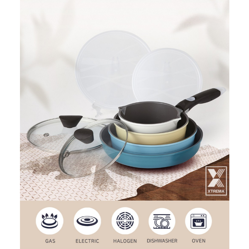 Neoflam Midas Detachable Handle Cookware Set (9-Piece) | Shopee Philippines