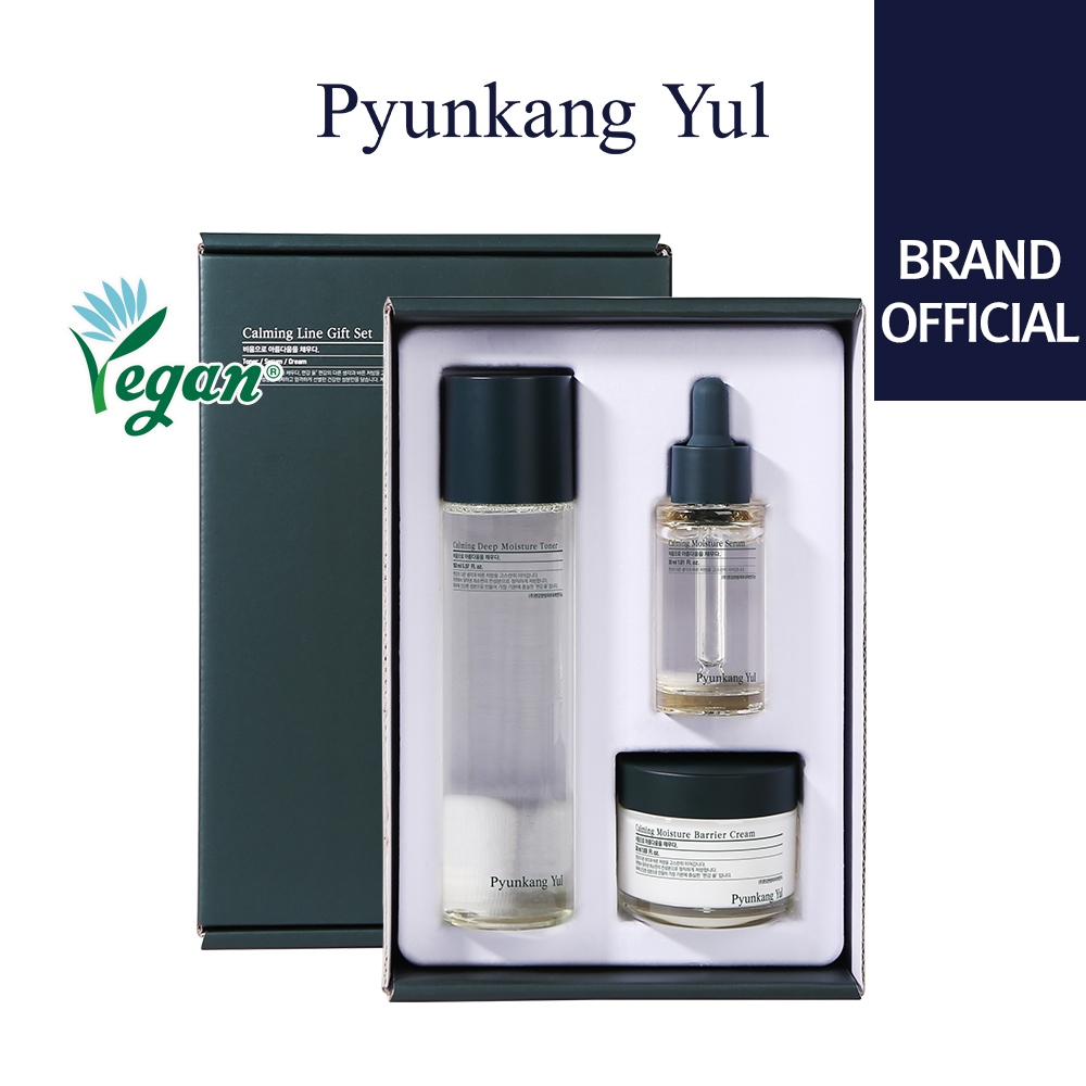 [Pyunkang Yul OFFICIAL] Calming Deep Moisture Gift SET (Toner +Serum+ ...