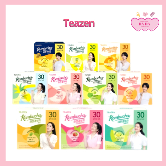 TEAZEN Kombucha Tea 13 Flavors 10T 30T / Zero Sugar Drink/Korean Traditional Tea | Shopee ...
