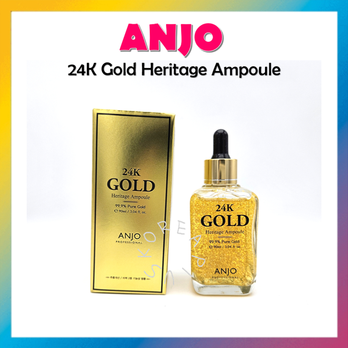 [ANJO] 24K Gold Heritage Ampoule 90ml | Shopee Philippines