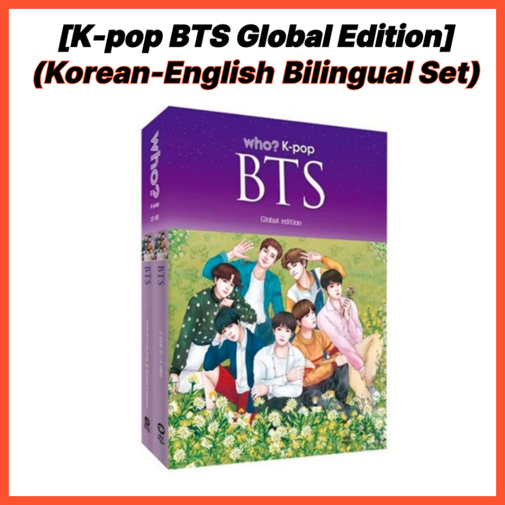K-pop BTS Educational Comic Book / Global Edition (Korean-English ...
