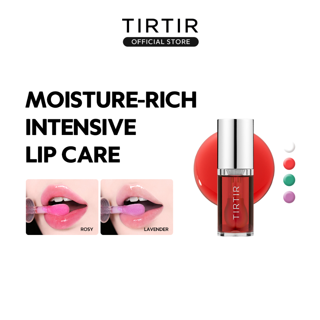 [TIRTIR] My Glow Lip Oil 7ml, Honey / Rosy / Mint / Lavender | Shopee ...