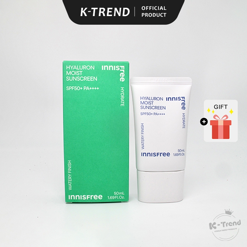 [100% Authentic]innisfree Hyaluron Moist Sunscreen 50ml (SPF50+ PA ...