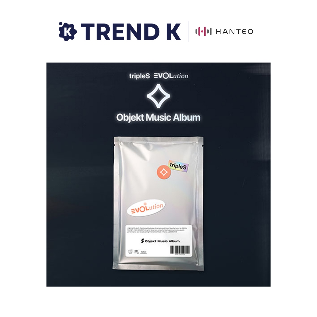 tripleS - Mini [EVOLution -Mujuk-] (Objekt Music Album) | Shopee ...
