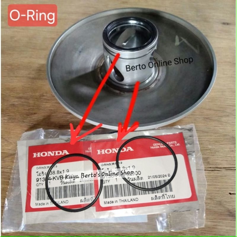 Genuine Parts Torque Drive O Ring 2pcs Honda Beat Fi Click Fi Pcx Adv ...