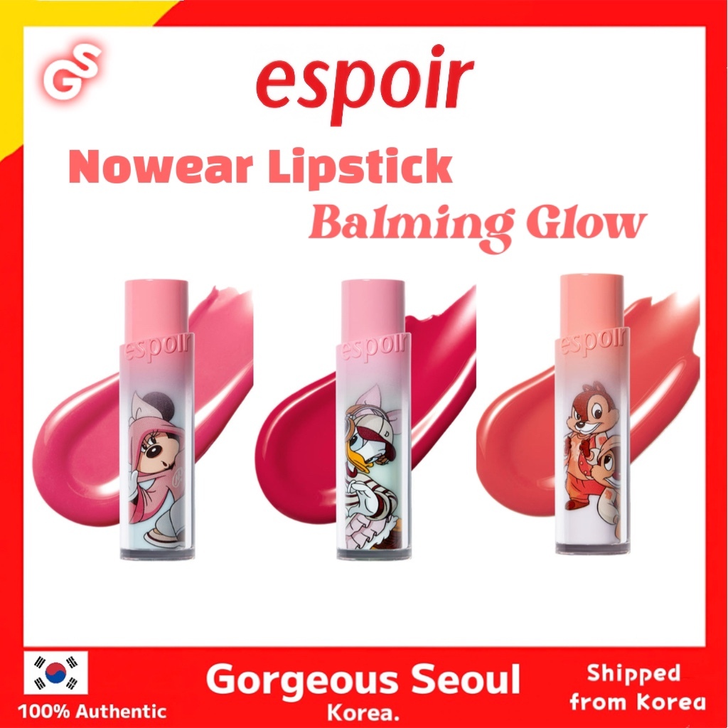 espoir 】 NEW Nowear Lipstick Balming Glow 15 colors | Shopee Philippines