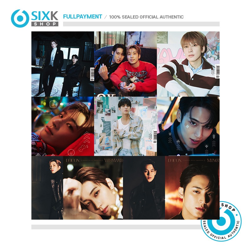 (POB) DICON ISSUE N°26 SEVENTEEN WONWOO MINGYU [ White Midnight ] | Shopee Philippines