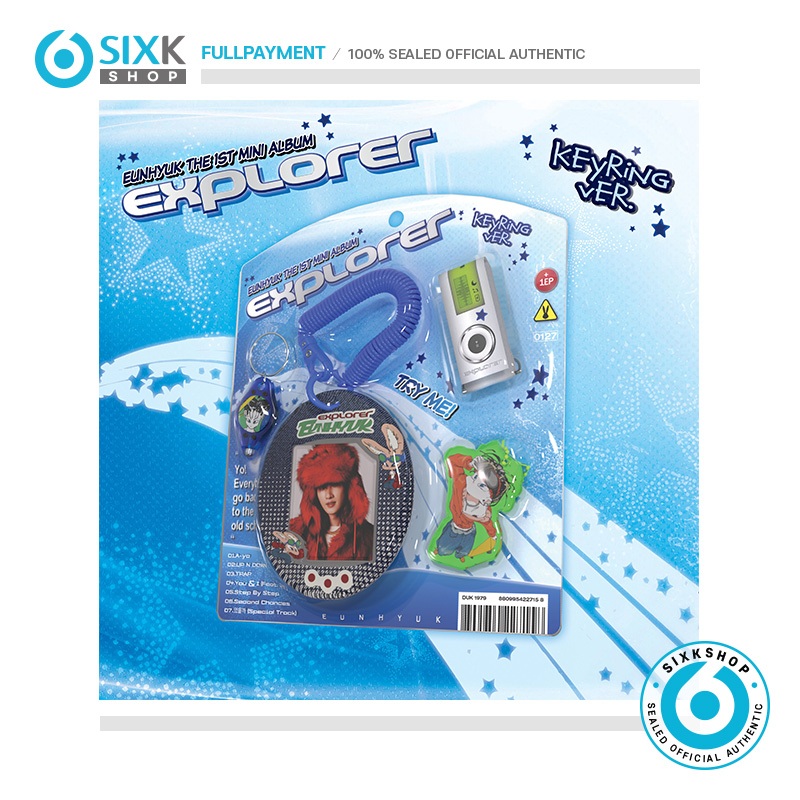 (POB+KEYRING Ver) EUNHYUK THE 1st Mini Album [EXPLORER] | Shopee ...