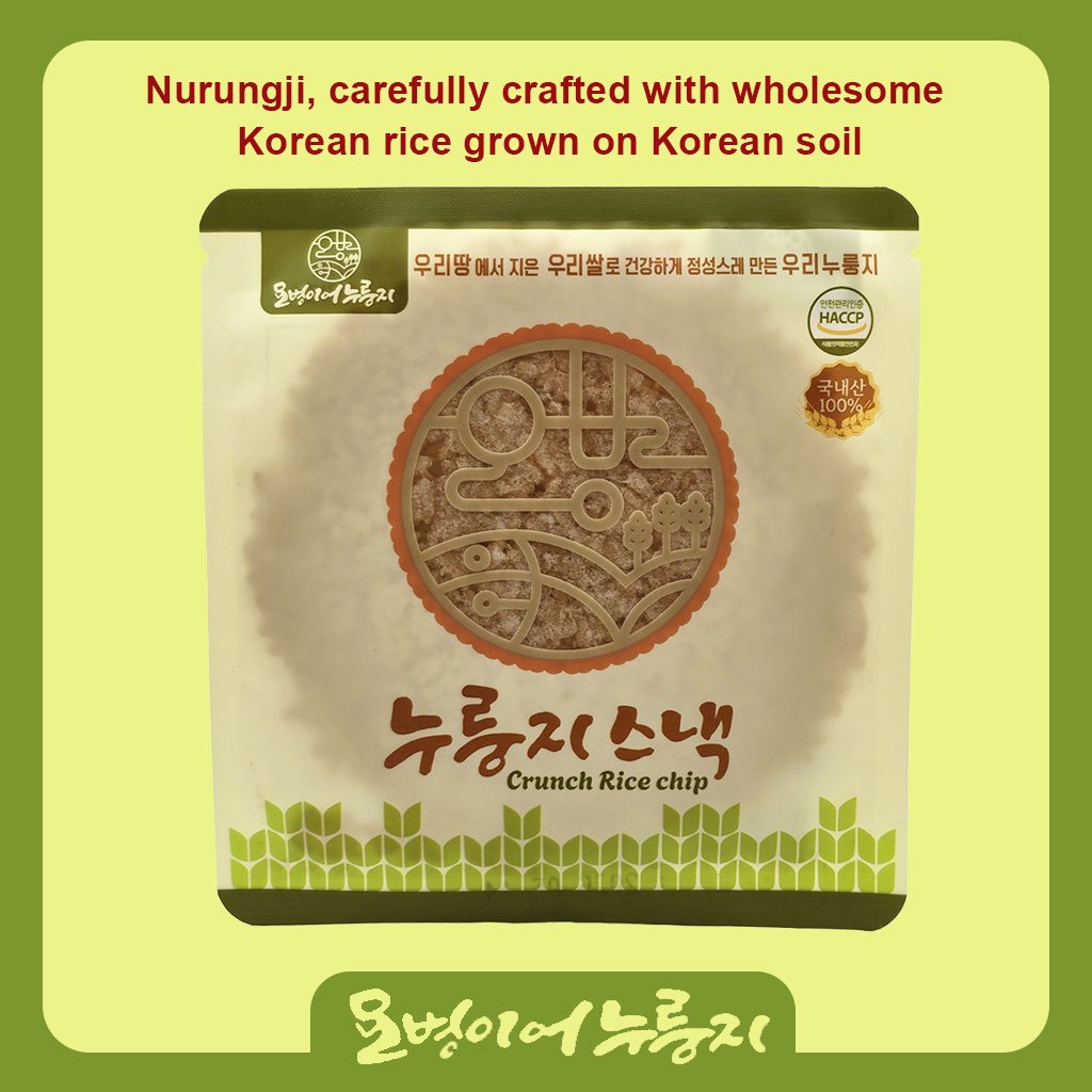 Korean Rice Chip Nurungji / Scorched Rice Crackers / Korea (20g x 12pcs ...