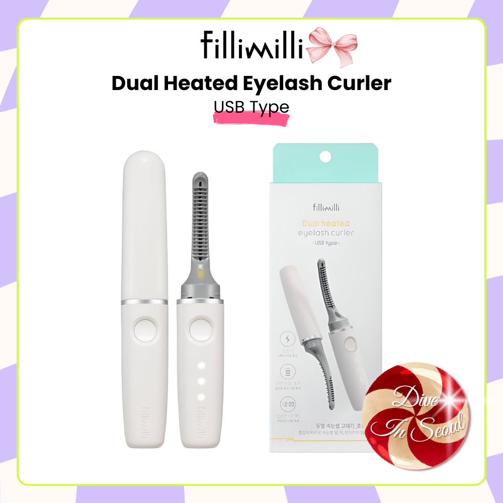 [FILLIMILLI] Dual Heated Eyelash Curler_USB TYPE | Shopee Philippines