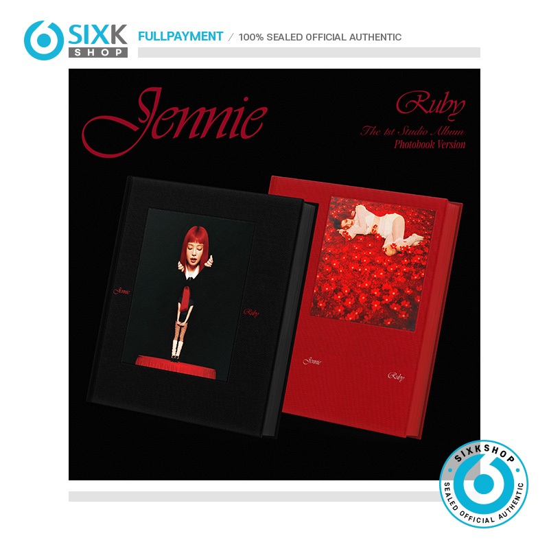 (PHOTOBOOK ver) JENNIE The 1st Studio Album [Ruby] | Shopee Philippines