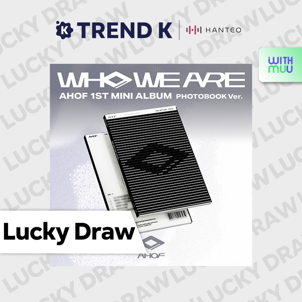 AHOF - 1st Mini Album [WHO WE ARE] (PHOTOBOOK Ver.) (LUCKY DRAW ...