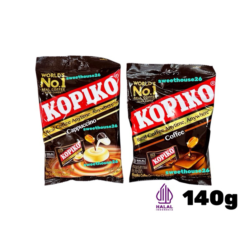 【140g】Kopiko Coffee Candy Gula-Gula Kopi 140g(Halal) | Shopee Philippines