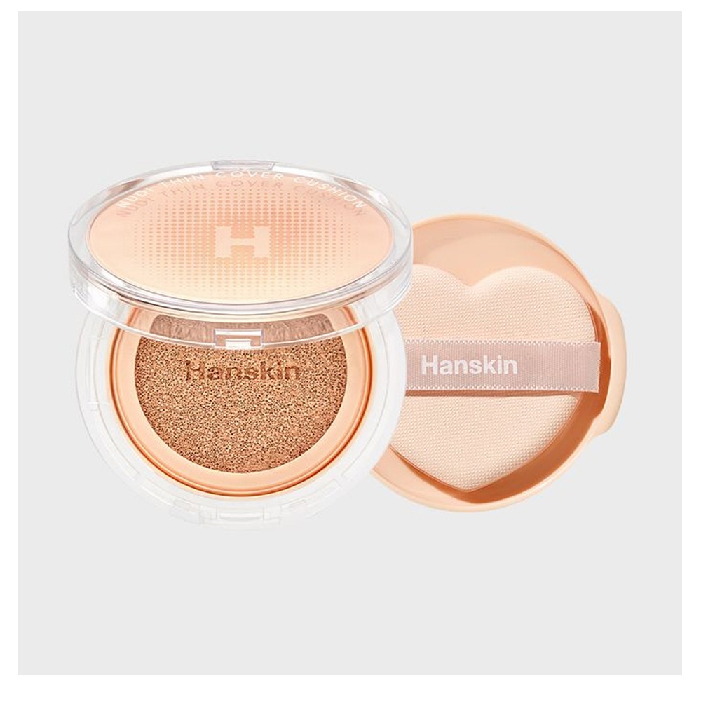 Hanskin Nude Scene Cover Cushion Main Product 11g + Refill 11g (Pure ...