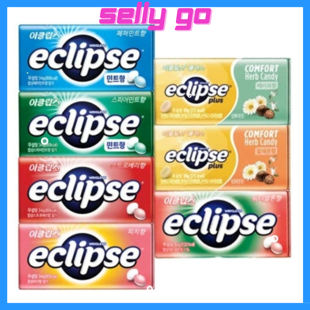 Eclipse Sugar-Free Candy – 7 Flavors | 1 Tin | Made in Korea | Shopee Philippines