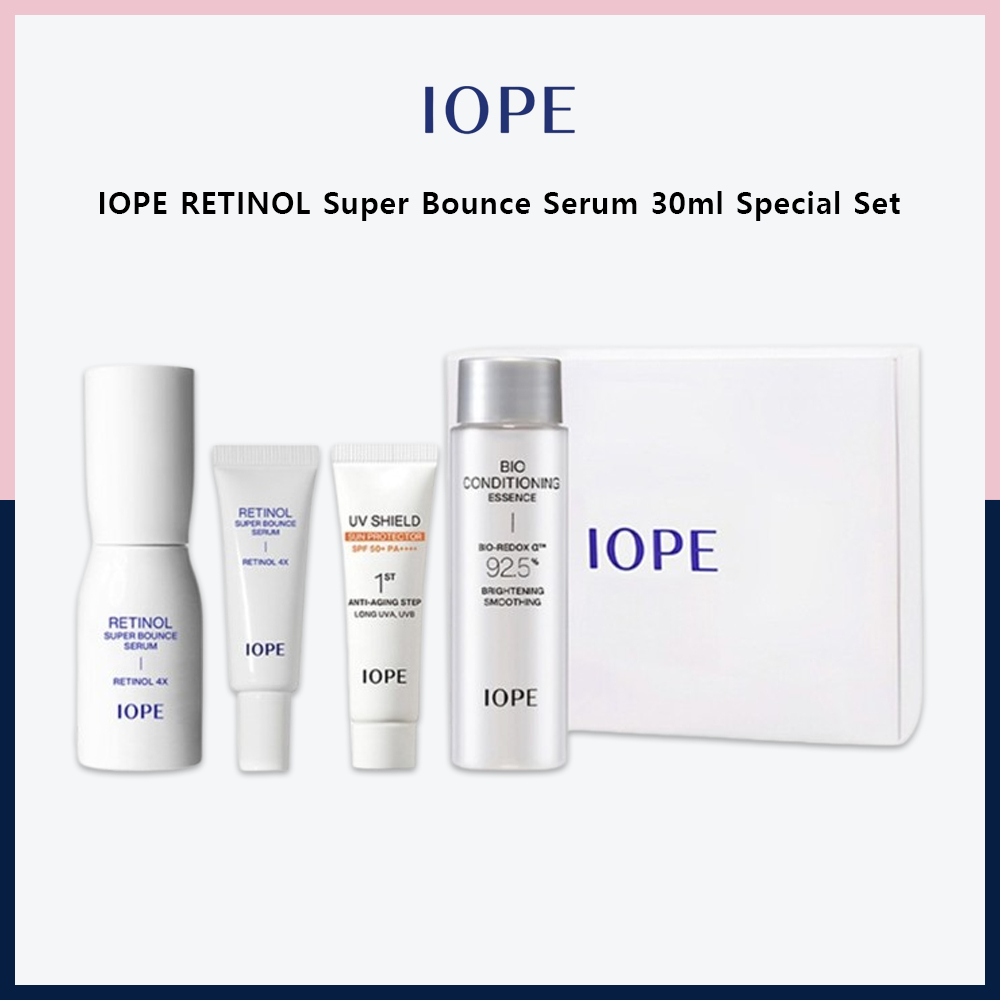 IOPE RETINOL Super Bounce Serum 30ml Special Set | Shopee Philippines