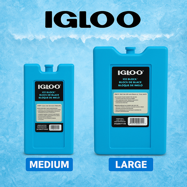 Igloo Maxcold Ice Block–Reusable Ice Subs| Long-Lasting Cooling ...