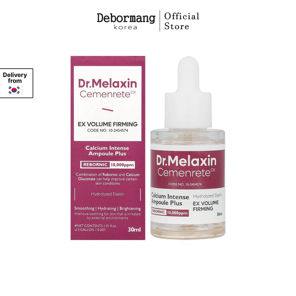 DR. MELAXIN Cemenrete Calcium Intense Ampoule 30ml | Shopee Philippines