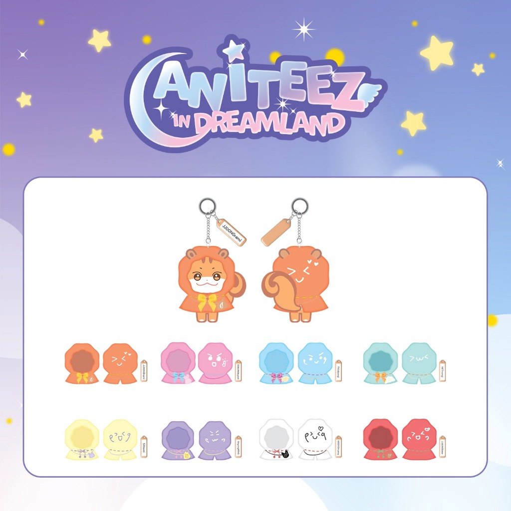 ATEEZ ANITEEZ IN DREAMLAND MD KEYRING OUTFIT WISH CLOAK | Shopee ...