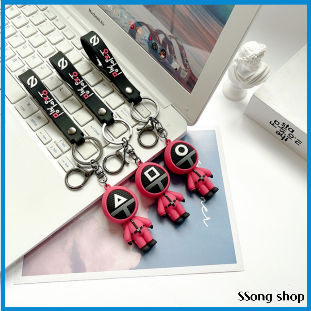 Squid Game Character Keyring Set | Shopee Philippines