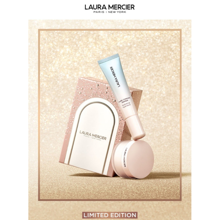 Laura Mercier Winter Glow Prime Primer 15ml + Ultra Blur Powder 6g ...