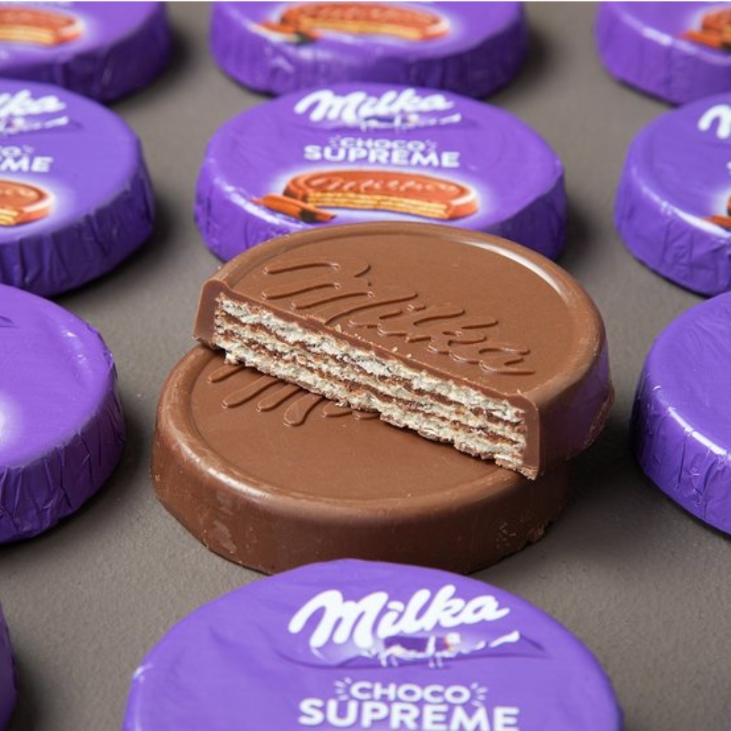 [Milka] Choco Supreme 180g｜Soft Creamy Chocolate Biscuit / Coffee Snack ...
