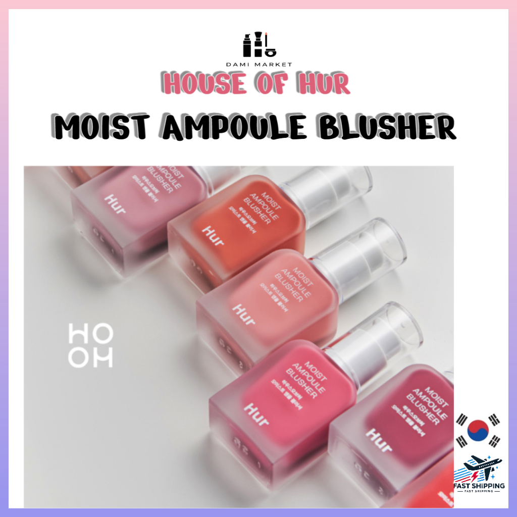 House of Hur Moist Ampoule Blusher 20ml – 9 Radiant Shades | Dewy ...