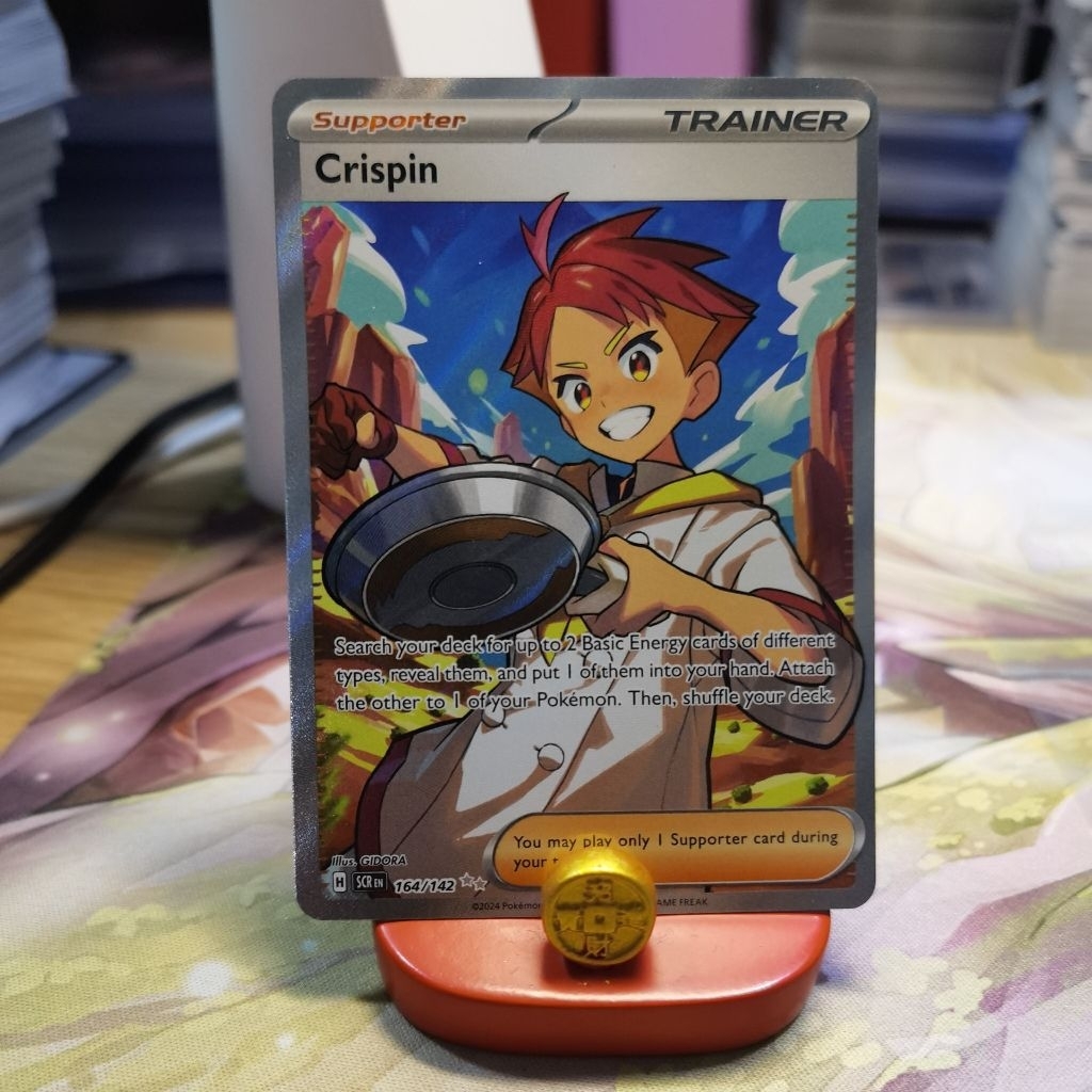 Crispin - 164/142 - Full Art Secret Scarlet & Violet: Stellar Crown ...