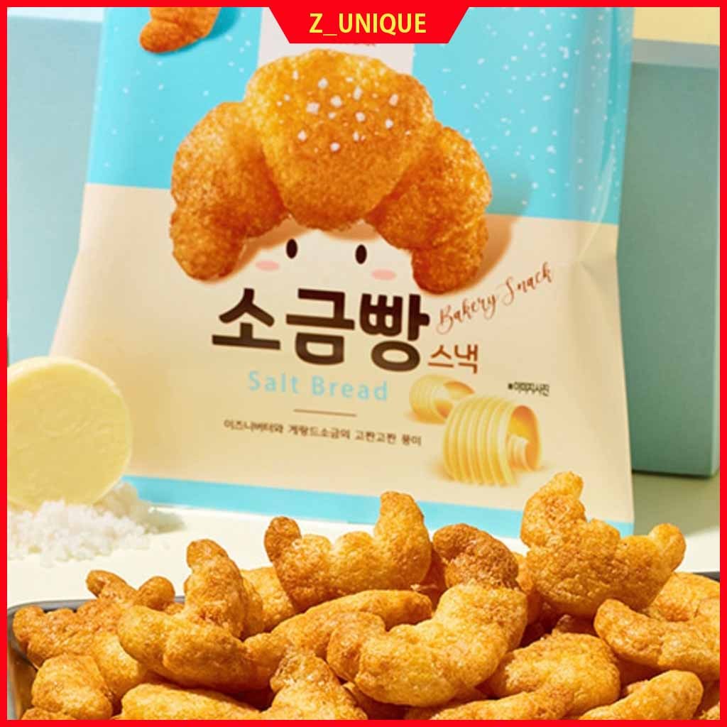 [Korean Snack] Nongshim Bread Salt Snack 55g – Sweet & Savory Croissant ...