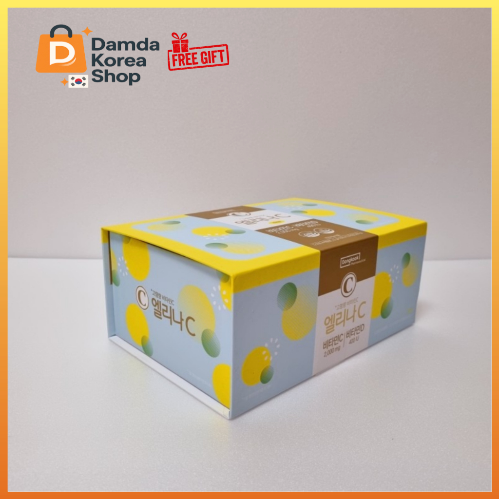 Dongkook Elrina C Vitamin C 2000mg + Vitamin D 400IU Sticks 120 Count ...