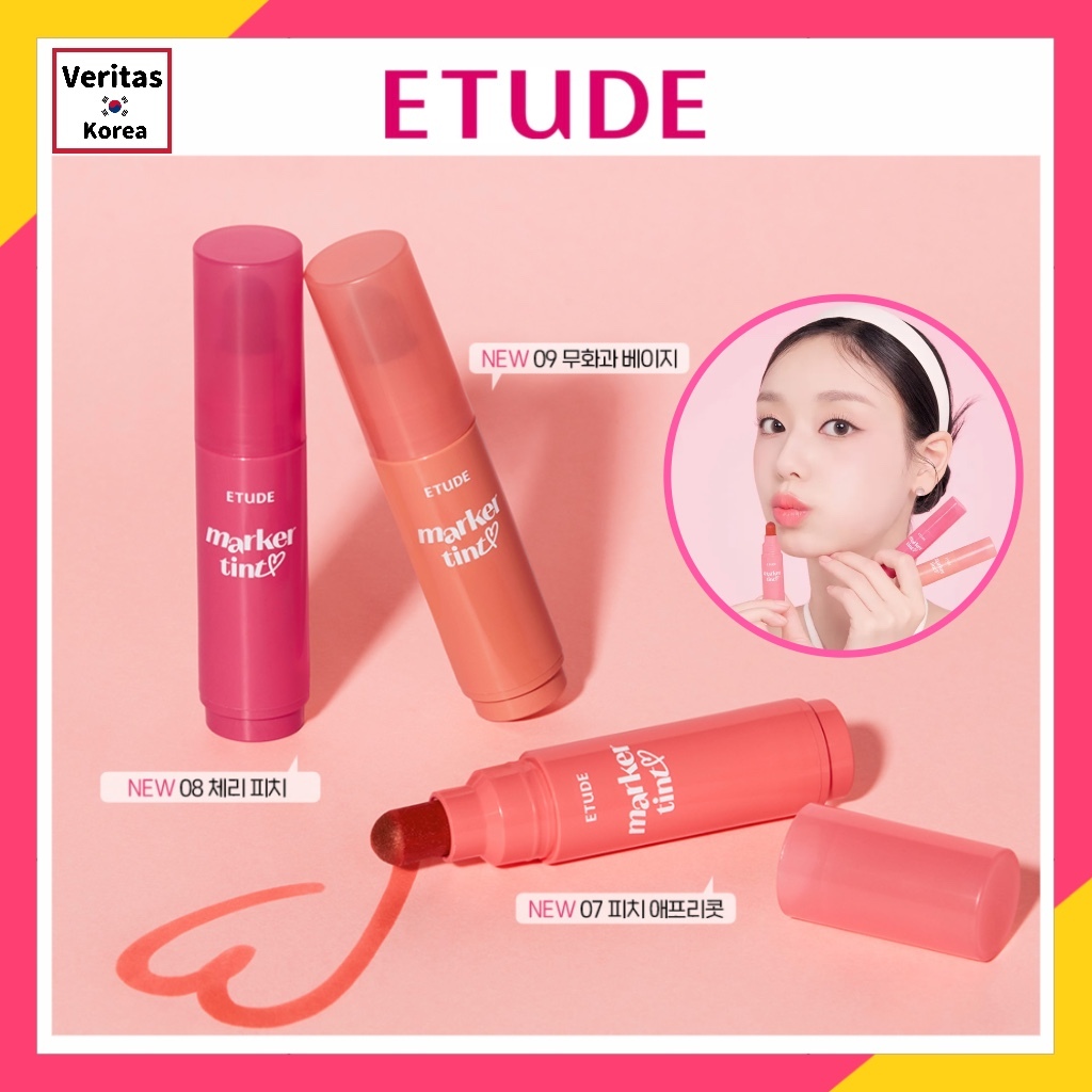 ETUDE Dear Darling Marker Tint 3.5g 9 colors | Shopee Philippines