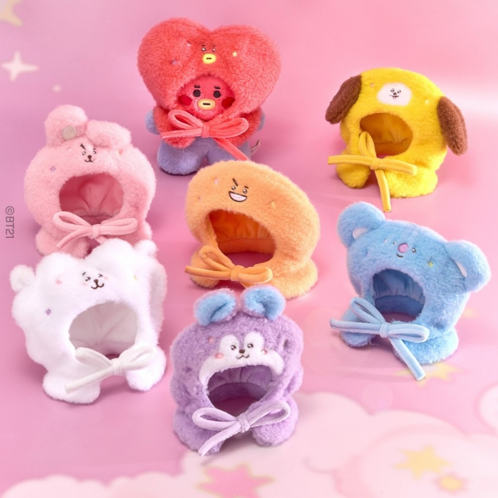 BT21 The Journey Closet Star Core Hooded Cape | Shopee Philippines