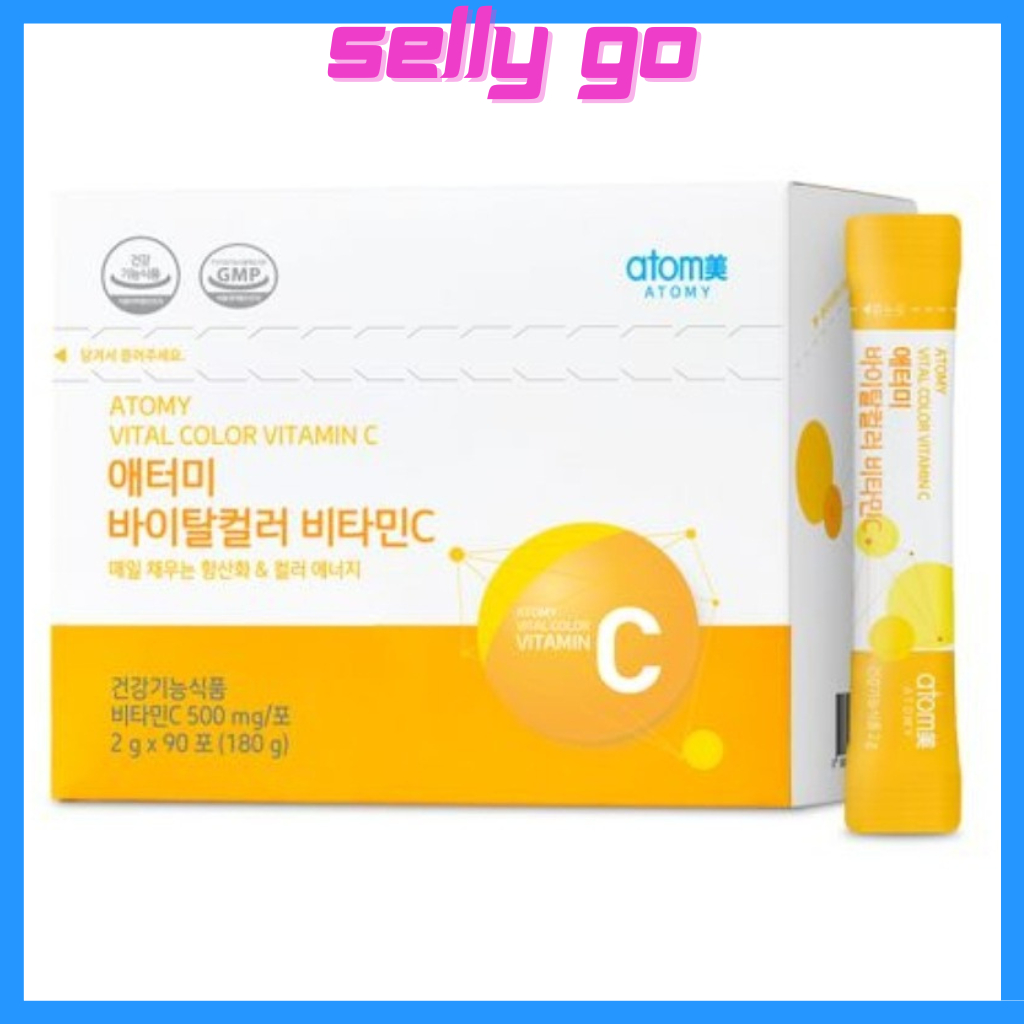 [Atomy] Color Food Vitamin C 2g x 90 Sticks | 500mg Daily Dose | From ...