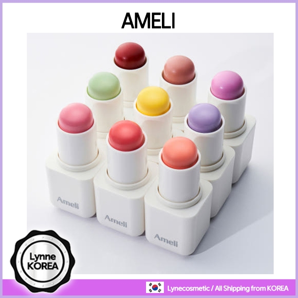 AMELI Touch Balm 4.6g / Eye&Lip&Cheek 3 in 1 Multi Use (9 Colors / Select 1) | Shopee Philippines