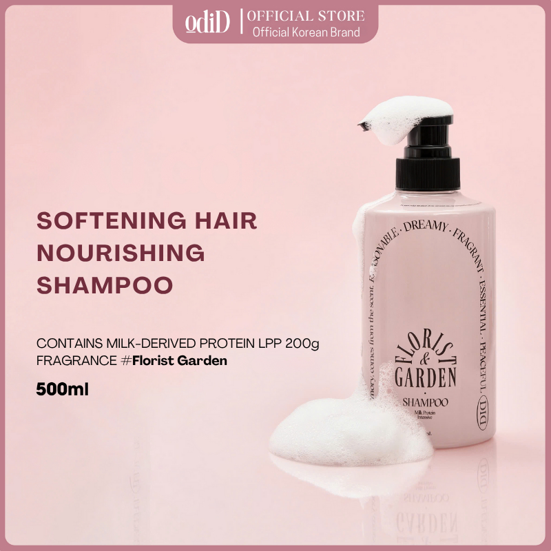 [odiD] Milk Protein Intensive Perfume Shampoo FLORIST GARDEN 500ml | Shopee Philippines