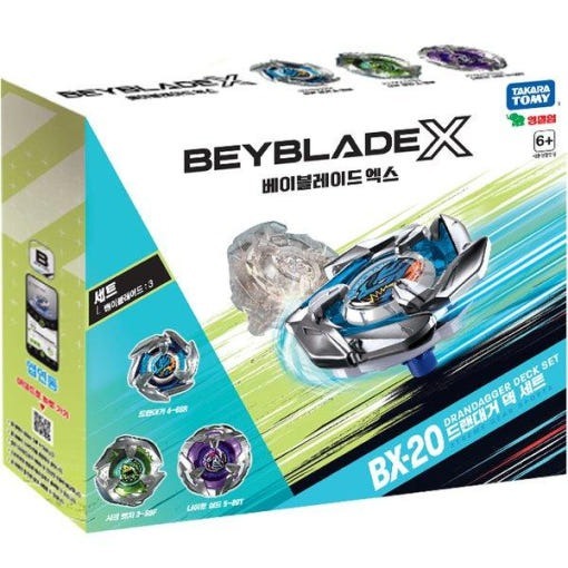 TAKARA TOMY BEYBLADE X BX-20 Dran Dagger Deck Set – Starter Battle Set ...
