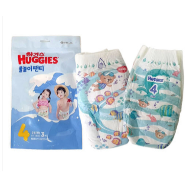 Korea Huggies Swimming Pool Water Play Pants Baby Waterproof Diapers ...