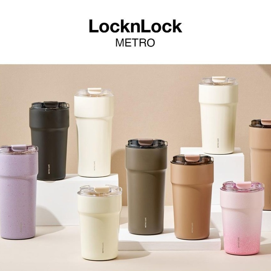 LocknLock Metro Café Ceramic Tumbler – 650ml | Shopee Philippines