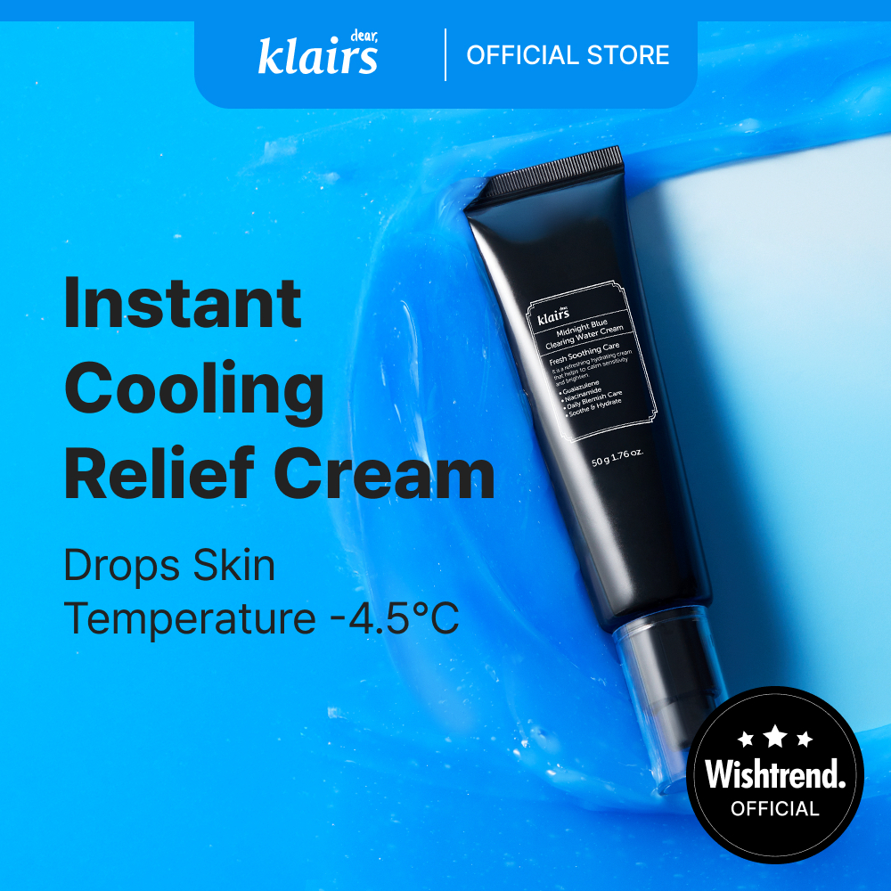 [Klairs] Midnight Blue Clearing Water Gel Cream 50g | Shopee Philippines