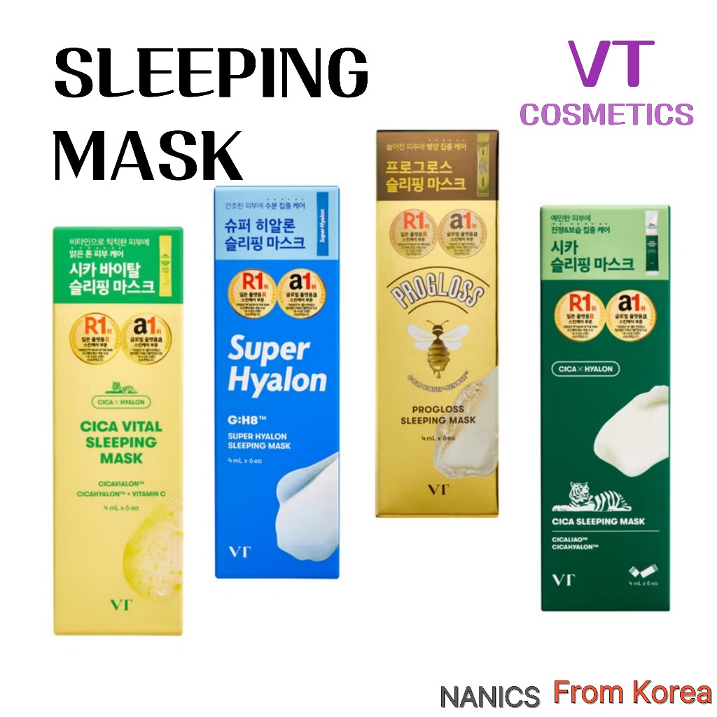 [VT x DAISO] VT Sleeping Mask Set – 4ml x 6ea – CICA Vital , Super ...